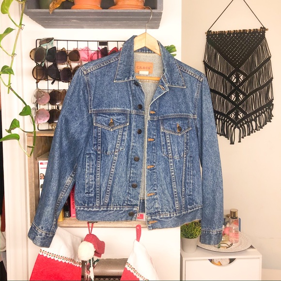 C.S. & CO | Jackets & Coats | Vintage Denim Jacket | Poshmark